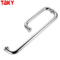 China Durable Stainless Steel Sliding Glass Door Handle for Shower Door ISO9001 Certified for sale