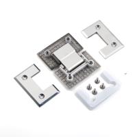 China Normal Style Glass to Glass Shower Hinge for 180 Degree Opening in Bathroom Renovation for sale