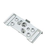 China Iron and Nylon Folding Door Roller Wheel Fittings for Sliding Wardrobe Doors 8.5cm*11cm for sale