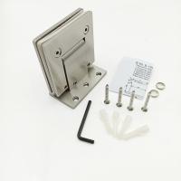 China Soft Closing Stainless Steel 304 Hydraulic Glass Door Clamp Shower Hinge for 90 Degree for sale