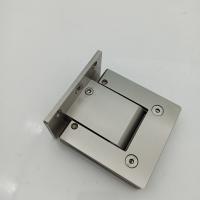 China Soft Closing Stainless Steel 304 Hydraulic Glass Door Clamp Shower Hinge for 90 Degree for sale