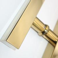 China Add a Touch of Gold to Your Bathroom with Stainless Steel Shower Glass Door Handles for sale