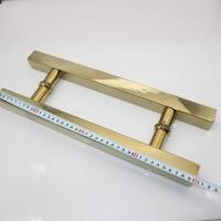 China Add a Touch of Gold to Your Bathroom with Stainless Steel Shower Glass Door Handles for sale