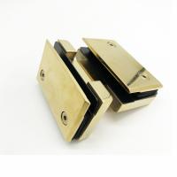 China Acrylic Tray 180 Degree Gold Shower Hinge for Double Side Glass to Glass Benefit for sale