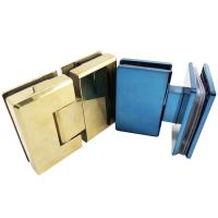 China Acrylic Tray 180 Degree Gold Shower Hinge for Double Side Glass to Glass Benefit for sale