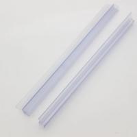 China Frameless 6-12MM Tempered Glass Shower Door Sealing Strip with Waterproofing PVC Seals for sale