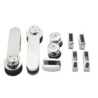 China Stainless Steel Double Door Side Cabin Accessories Square Stabilizing Bar Shower Sliding Fitting for sale