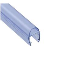 China 94 Inch Clear PVC Rubber Seal Plastic Shower Door for Guarantee and Long Lift Function for sale