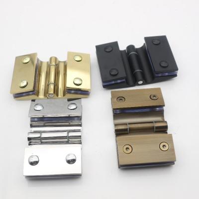 China High Quality Glass Clamp Hinge Heavy Duty Glass to Glass Shower Door Hinge for sale