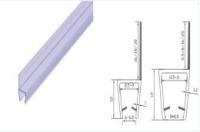 China Sliding Glass Shower Door Seal with 180 Degree Transparent PVC and Long Lift Function for sale