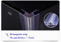 China Transparent Glass Doors Design Waterproof Glass Shower Door Seal Strip for 6-12MM for sale