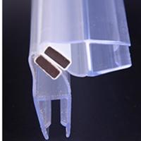 China Transparent Glass Doors Design Waterproof Glass Shower Door Seal Strip for 6-12MM for sale