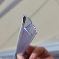 China Transparent Glass Doors Design Waterproof Glass Shower Door Seal Strip for 6-12MM for sale