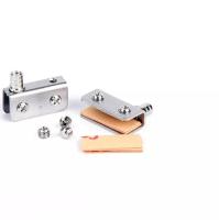 China Smooth-Operating Glass Door Pivot Hinge Sets with Magnetic Catch Latch PSS/SSS Finish for sale