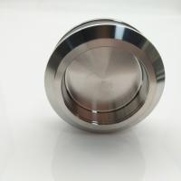 China SS304 Chrome Glass Door Handle Knob Bathroom Sliding Door Kit for Sturdy Construction for sale