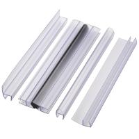 China Modern Design Style Hotel Frameless Shower Door Bottom Seal for Water Barrier Creation for sale