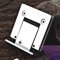 China 90 Degree Hydraulic Shower Hinge for Normal Bathroom Glass Door in Sliver Aluminium for sale