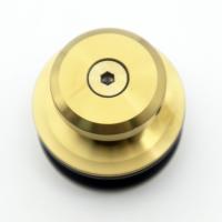 China Anti-Brass Frameless Sliding Door System for 8-12mm Thick Safe Glass Polish Finish for sale