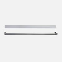 China 30-80kg Silver Printing Frameless Glass Sliding Door Automatic Closer Pneumatic Slide Back for sale