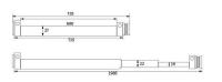 China TAKY White Color 30-80kg Frameless Glass Sliding Door Closer for Customer Requirements for sale