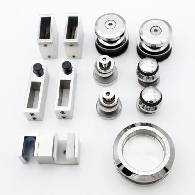 China 12mm Glass Straight Style Sliding Corner Fitting Kits Hottest Item in American Market for sale