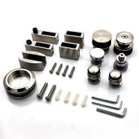 China 12mm Glass Straight Style Sliding Corner Fitting Kits Hottest Item in American Market for sale