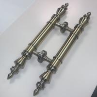 China European Style Zinc Alloy Bronze Antique Door Handle for Hotel Door Replacement for sale