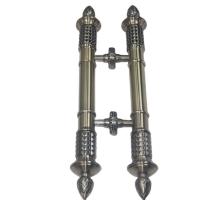 China European Style Zinc Alloy Bronze Antique Door Handle for Hotel Door Replacement for sale