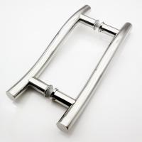 China SUS304 Stainless Steel H Type Glass Door Handle Sample 1-3 Working Days Finish SSS/PSS for sale