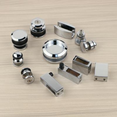 China Sliding Glass Door Hardware for Shower Room Durable Heavy Duty Stainless Steel Design for sale
