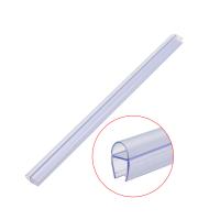 China Super Clear Color 6-12MM Environmental Co-extruded PVC Shower Door Seal for Glass Door for sale