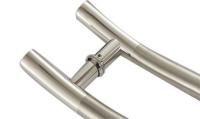 China Modern Design Shower Door Pull Handle with 600*500*32MM/800*500*38MM Stainless Steel for sale