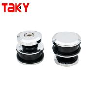China Square Appearance Style Glass Sliding Door Fittings for Trader Glass Door Hardware for sale