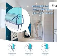 China 12mm Plastic Shower Door Fitting Environmental Co-extruded PVC Waterproof Seal Strip for sale