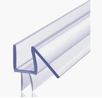 China 12mm Plastic Shower Door Fitting Environmental Co-extruded PVC Waterproof Seal Strip for sale