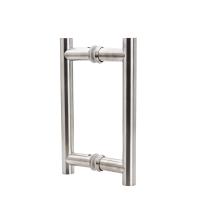 China Main Door Puxador Preto de Porta with Stainless Steel Door Handle and Pull Style for sale