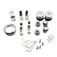 China 12MM Glass Thickness Modern Style Sliding Shower Door Fitting Set for Bathroom Hardware for sale