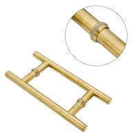 China TK-H003 Luxury Steel Door Handle with Sliver Finish and Advanced Satin/Polished Design for sale