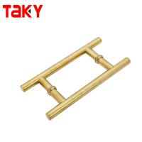 China TK-H003 Luxury Steel Door Handle with Sliver Finish and Advanced Satin/Polished Design for sale