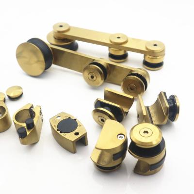 China 80-120kg Load Bearing Glass Sliding Door Accessories Perfect for Bathroom Renovation for sale