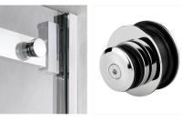 China Hand Shower Back Jets Top Shower PSS Finish Sliding Door Hardware Set for Shower Room for sale