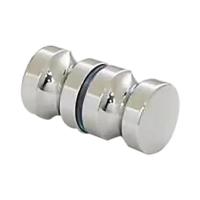China Manufacture Stainless Steel 304 Glass Door Knob Handle for Bathroom Shower Door for sale