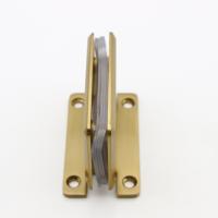 China Adjustable Brass Pivot Wall Glass Hinge for Glass Door Pivot Hinges in 90*55mm Size for sale