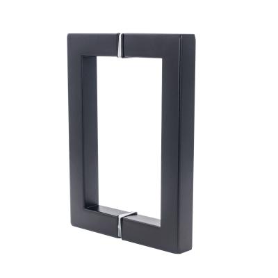 China Stainless Steel Square Shower Door Handle 6 