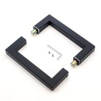 China Stainless Steel Square Shower Door Handle 6 