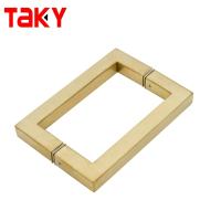 China Modern Design 304 Stainless Steel Door Window Handles for Shower Enclosure Glass Door for sale