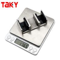 China Highly Resistant to Corrosion 304 Stainless Steel Frameless Shower Sliding Door Hardware for sale
