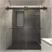 China Highly Resistant to Corrosion 304 Stainless Steel Frameless Shower Sliding Door Hardware for sale