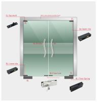 China Stainless Steel Pull Handle for Hotel Office Apartment Doors Windows 200*200*19*1.0mm for sale