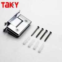 China 90 Degree Stainless Steel Polishing Soft Close Shower Screen Glass Door Hinges for sale